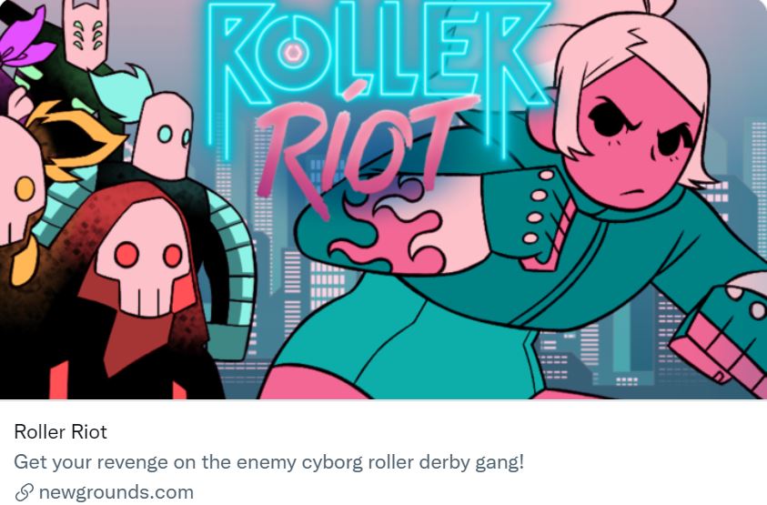 NEWGROUNDS LAUNCH: Get your revenge in Roller Riot – 8/3/21 | MassDigi